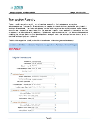 Configuration Workbook-Vchr Approvals-Sample | DOCX