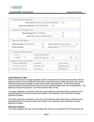 Configuration Workbook-Vchr Approvals-Sample | PDF