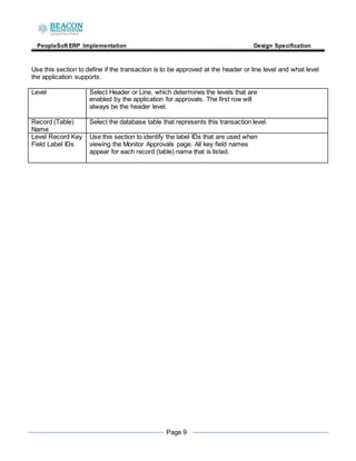 Configuration Workbook-Vchr Approvals-Sample | DOCX