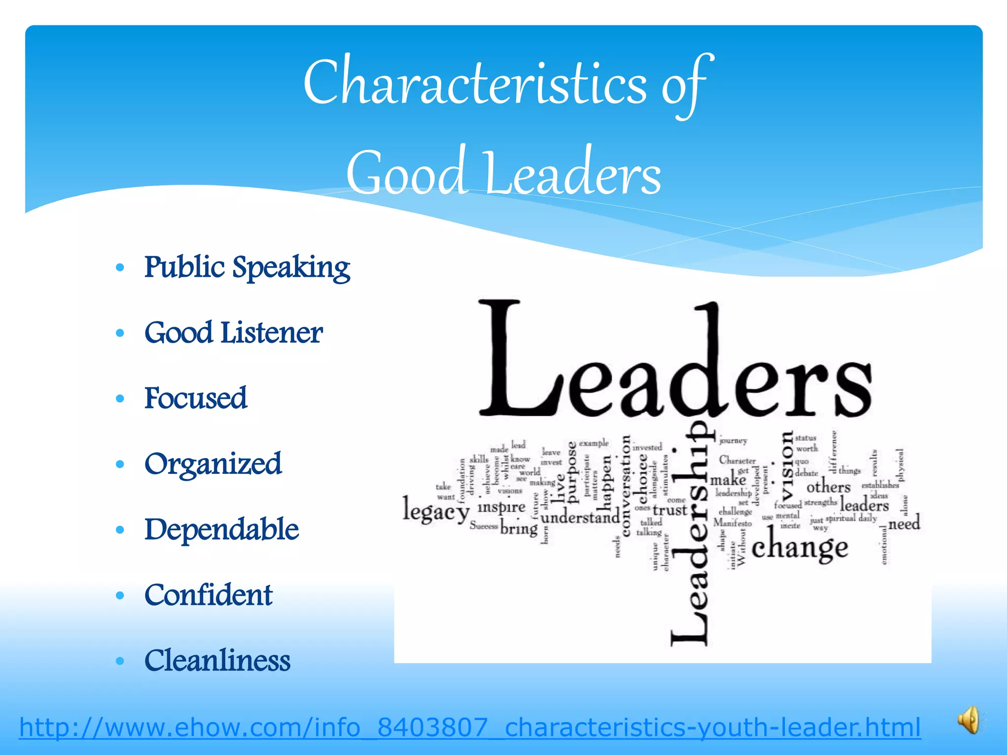 Youth Leadership - PPT Presentation-1 | PPTX