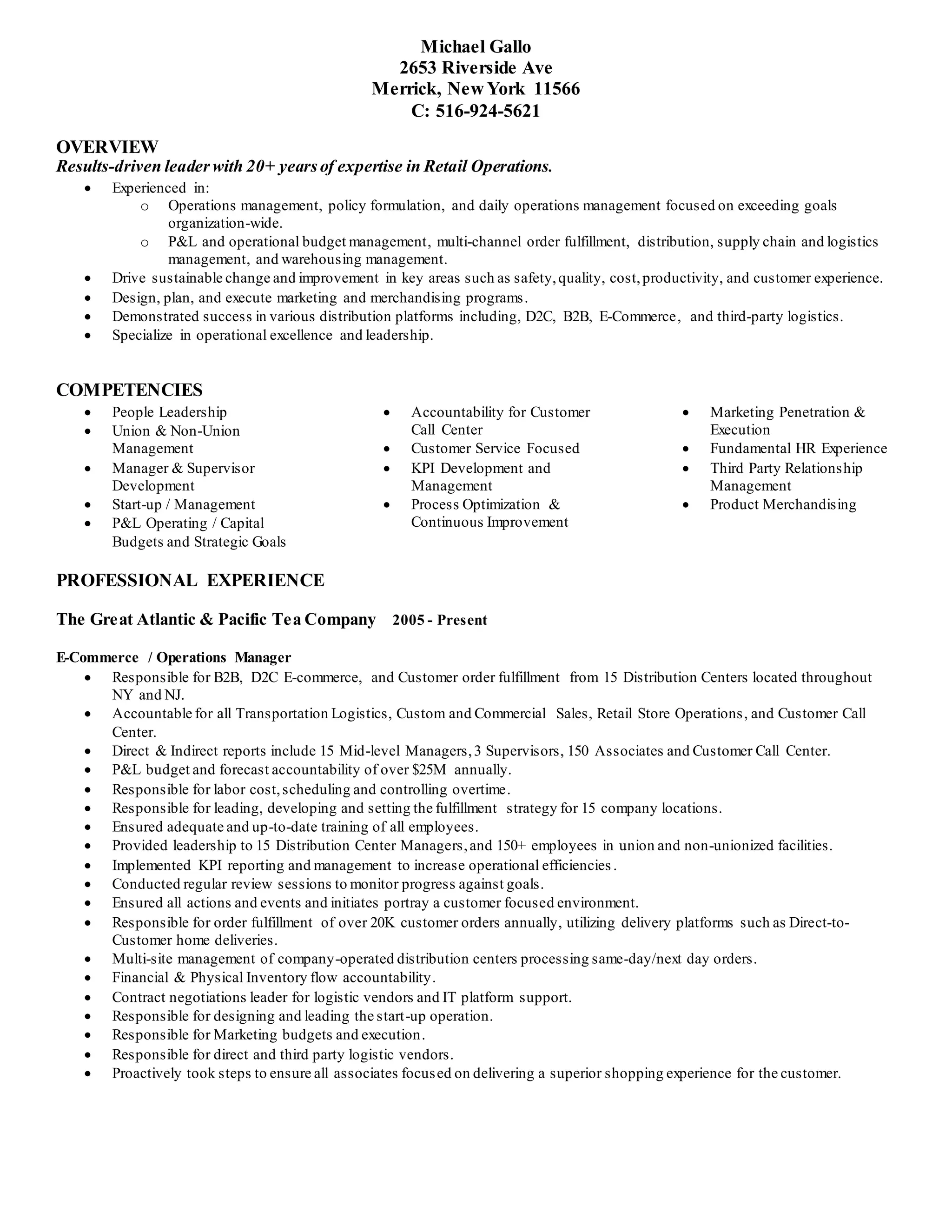 Michael Gallo | DOCX