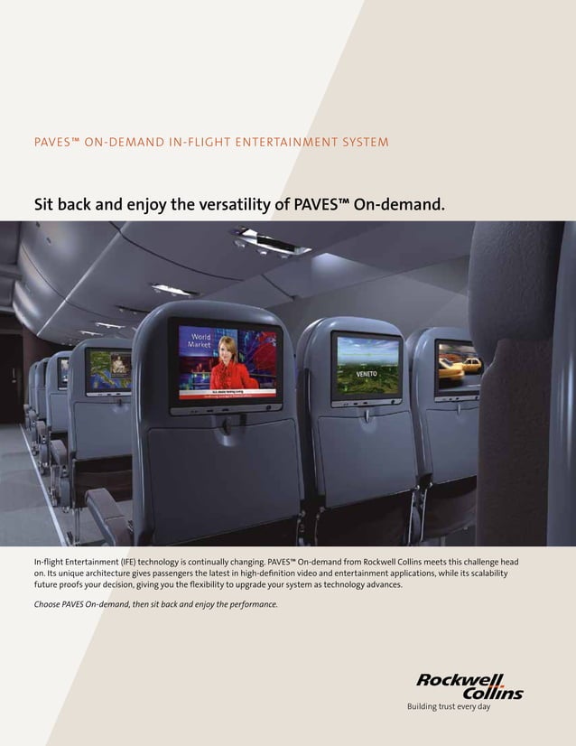 PAVES On-demand in flight information system | PDF