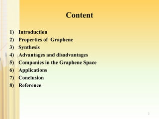 seminar on graphene | PPT