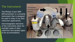 Qualification of Phillips X’pert MPD Diffractometer for XRD | PPTX