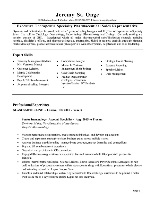 Jeremy Resume 2016 | PDF