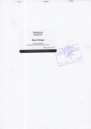 Java Certificate1 | PDF