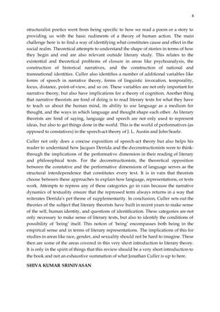 Jonathan Culler on Literary Theory | DOCX