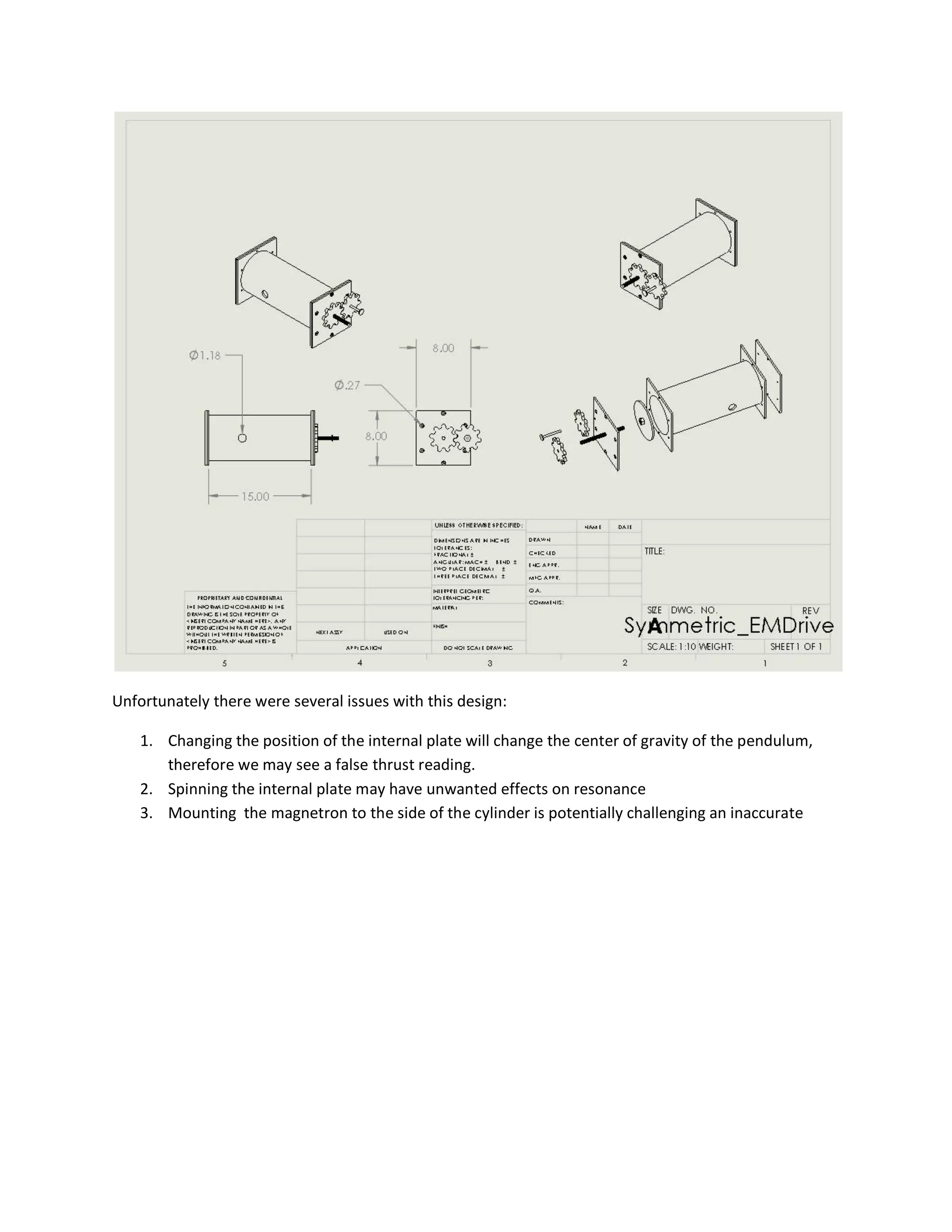 C. Preliminary Prototype Design | PDF | Physics | Science