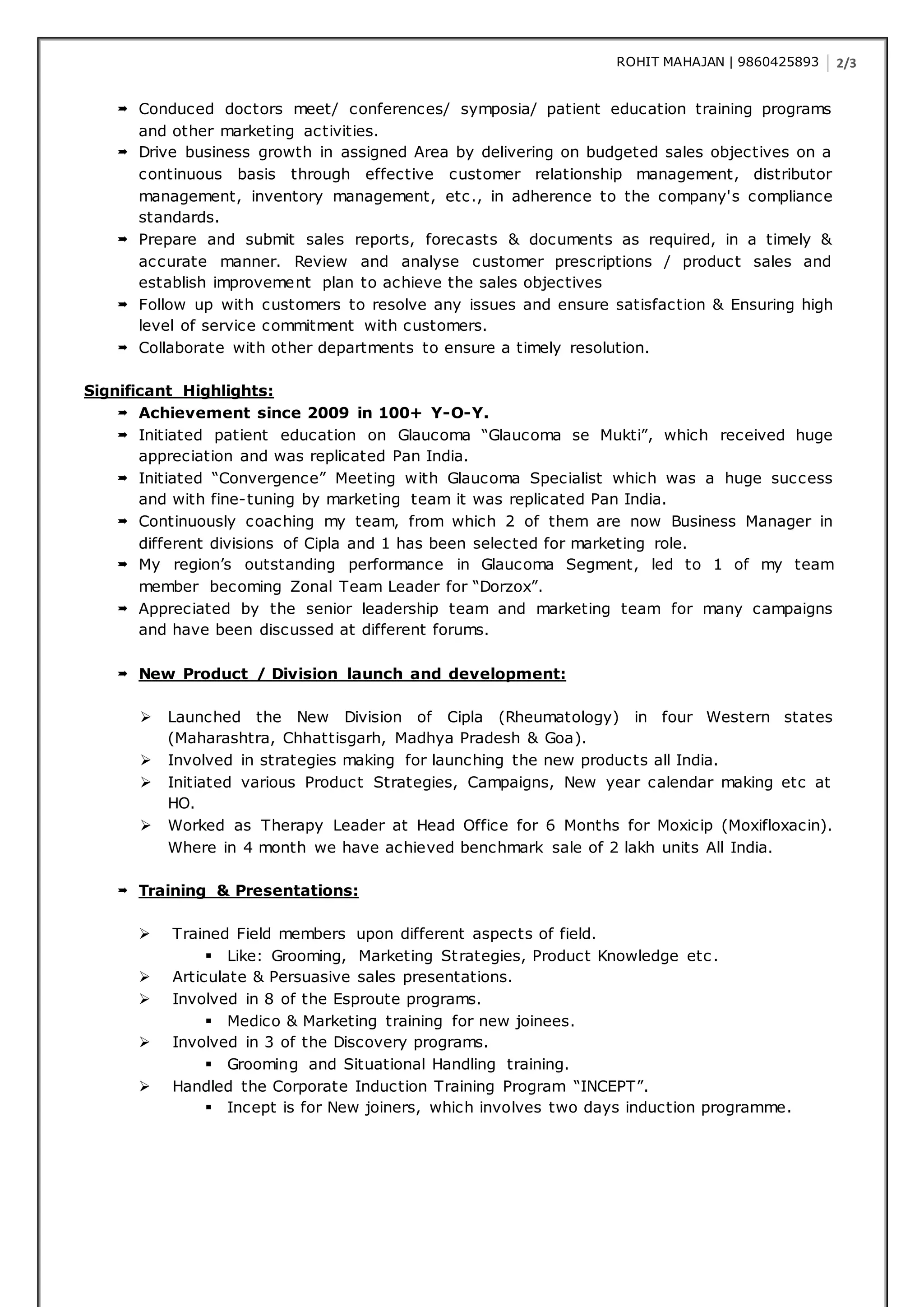 CV.Rohit.Mahajan | DOCX