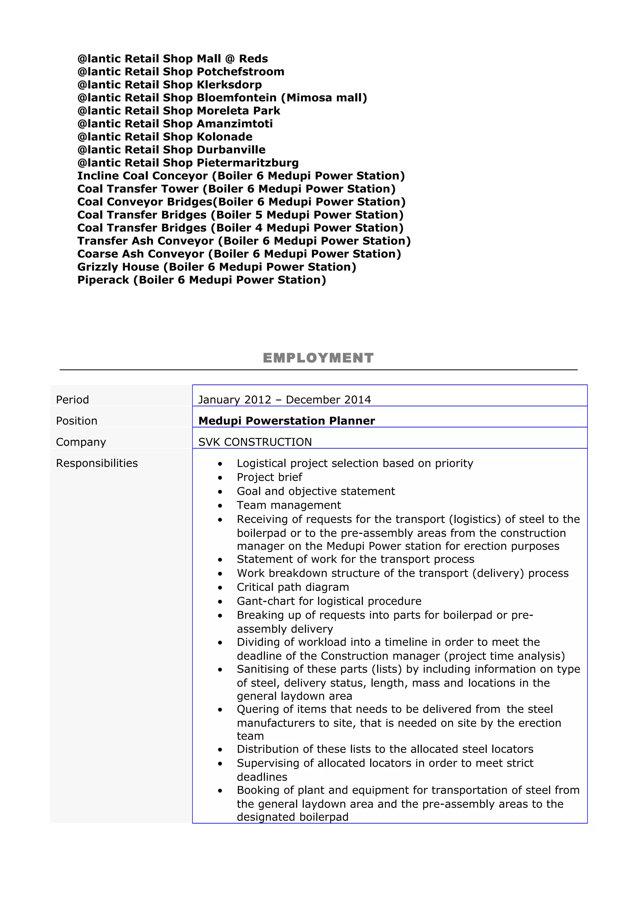 CV - Jurie Botha | DOC