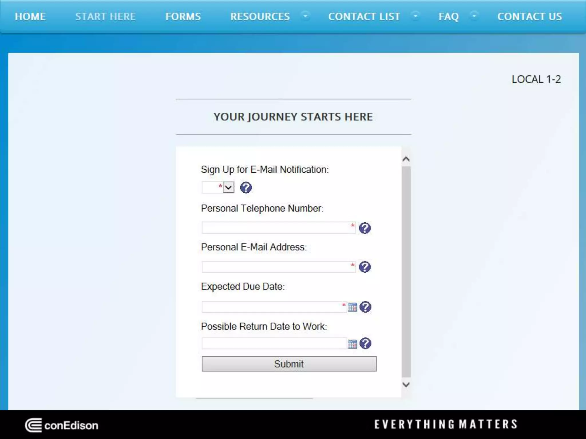 Maternity Leave Website Presentation | PPTX