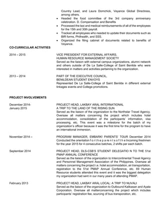 AMSDL Resume 1.22.16 | Professional School | Postgraduate Education