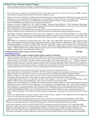 Marty Howard ASQ QM QE Resume 5.doc