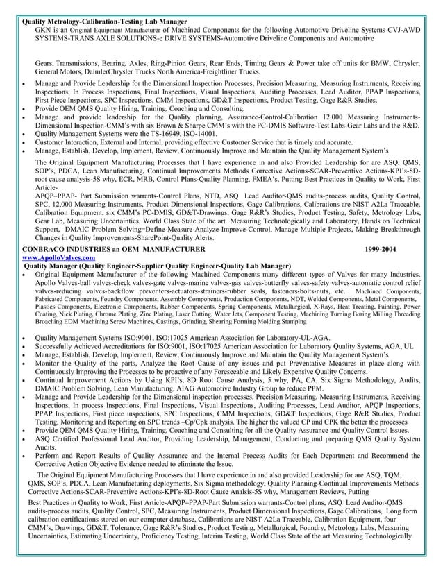 Marty Howard ASQ QM QE Resume 5.doc