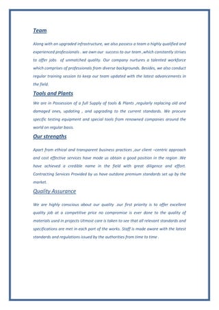 Company profile -Electrical 12 | PDF
