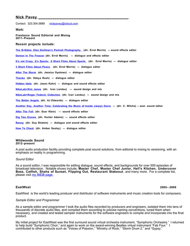 Nick Pavey_Resume | DOC
