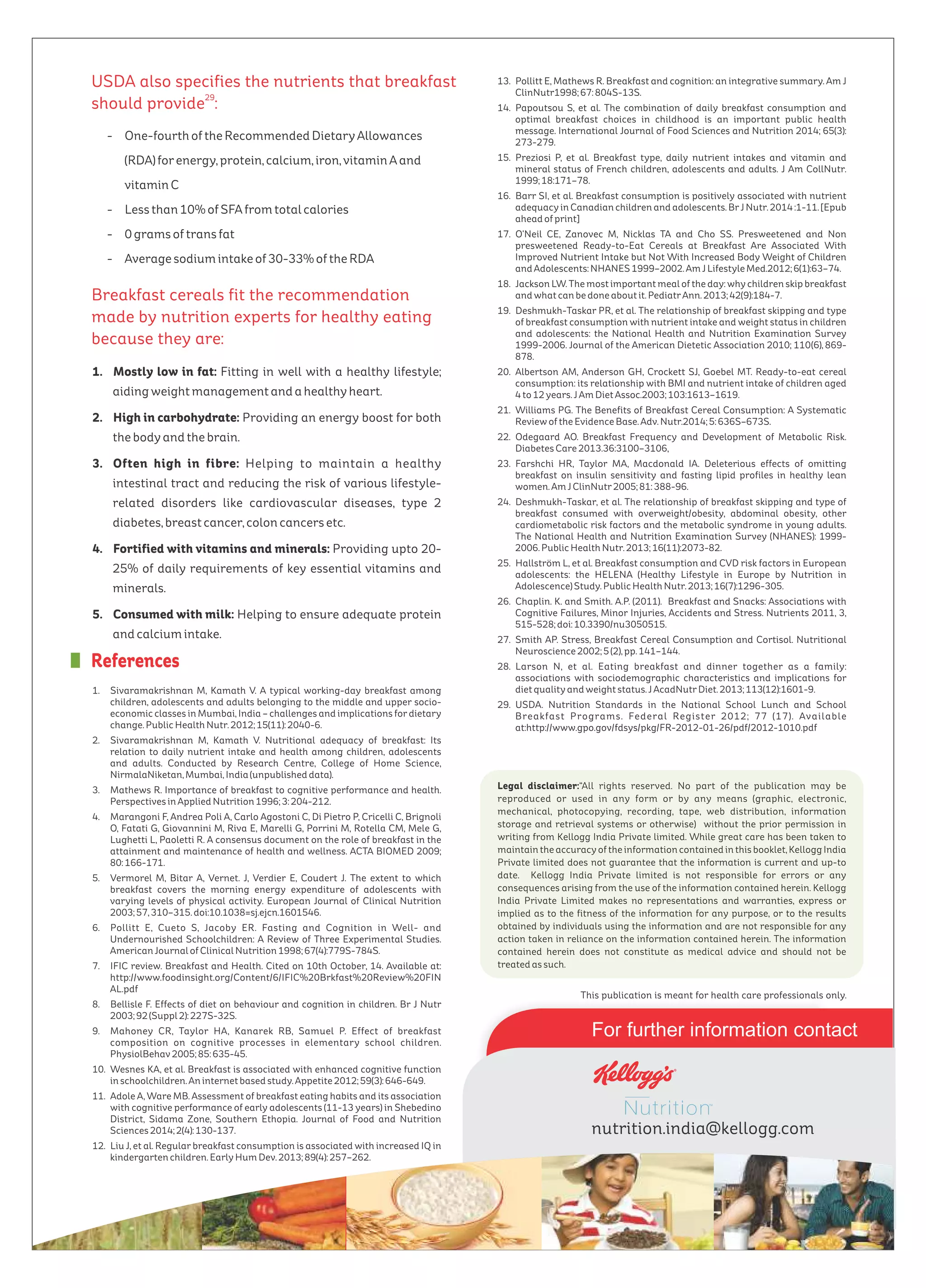 Breakfast Factsheets_Print_22-1-15 | PDF