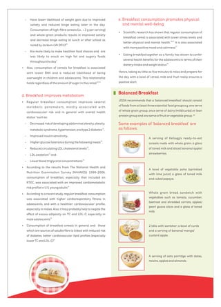Breakfast Factsheets_Print_22-1-15 | PDF | Food & Drink