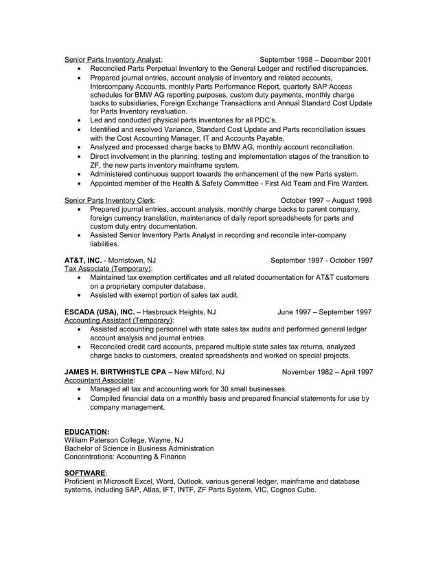 Miguel Sanchez Resume | DOC