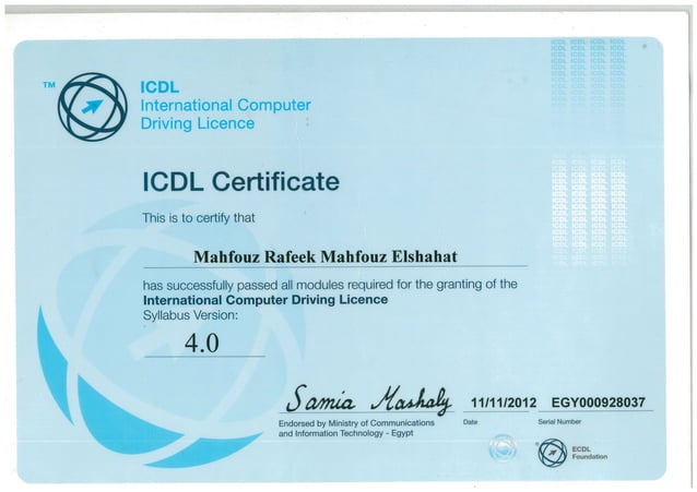 ICDL | PDF