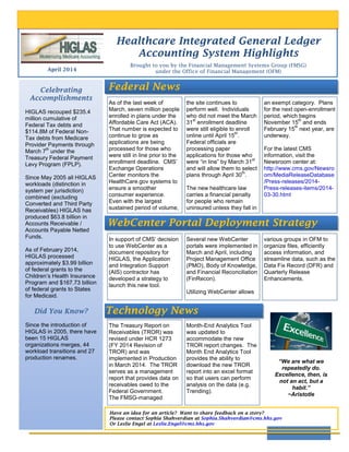 HIGLAS-Newsletter-April-2014 | PDF