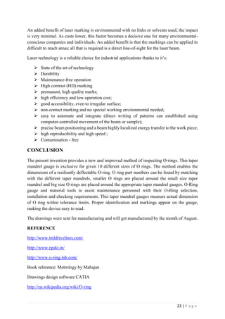 KONDA REDDY_R101276_IMPLEMENTATION DESIGN FOR INSPECTION OF O-RINGS | PDF