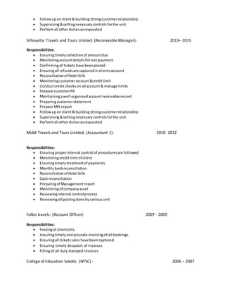 IMORU KEHINDE updated resume2 | PDF