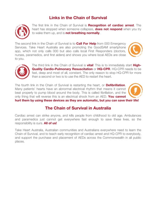 2 Chain of Survival | PDF
