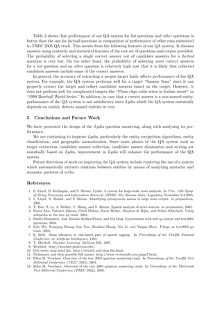 Question Answering with Lydia | PDF