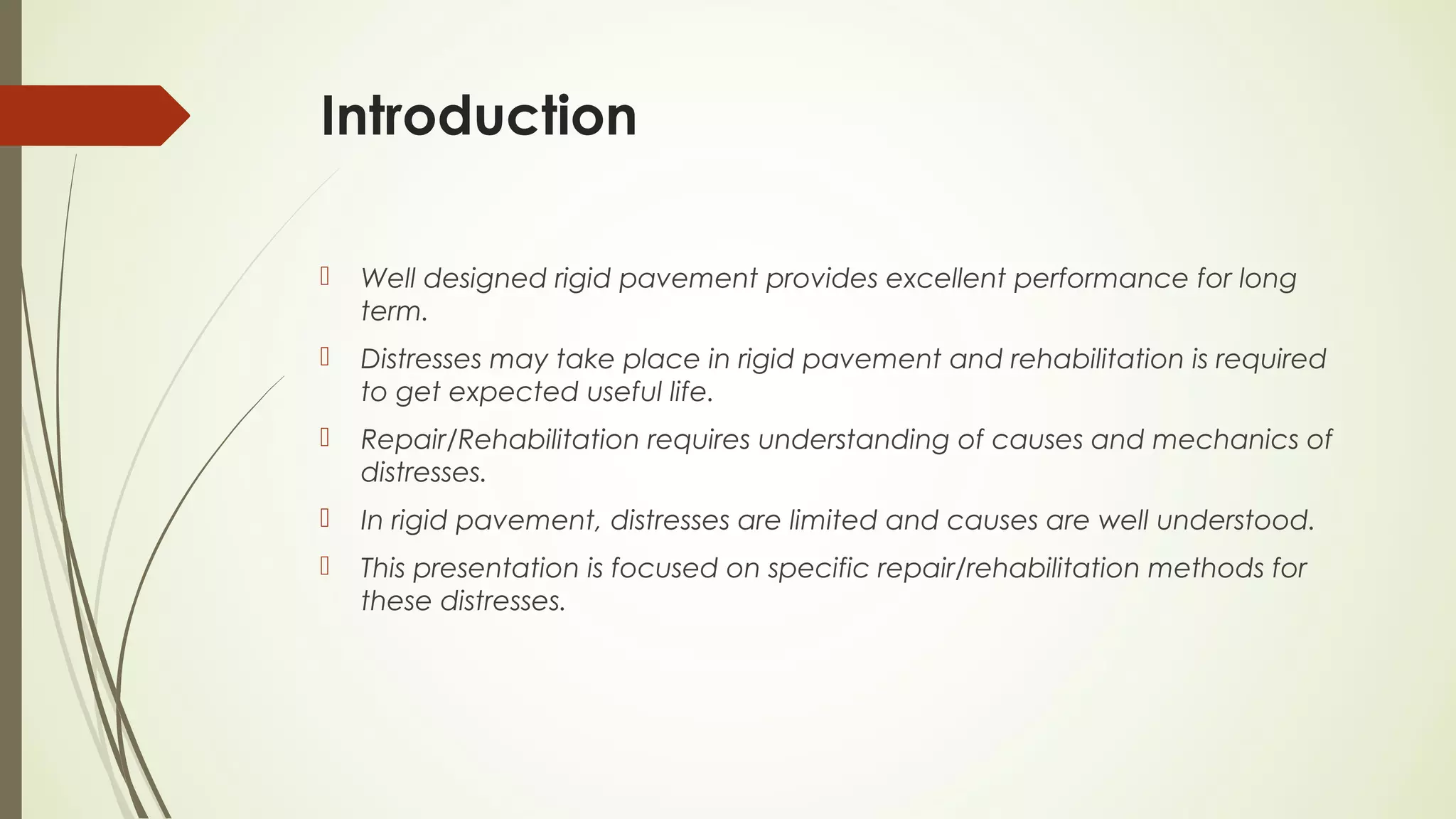 Concrete Pavement Rehabilitation Method | PPT