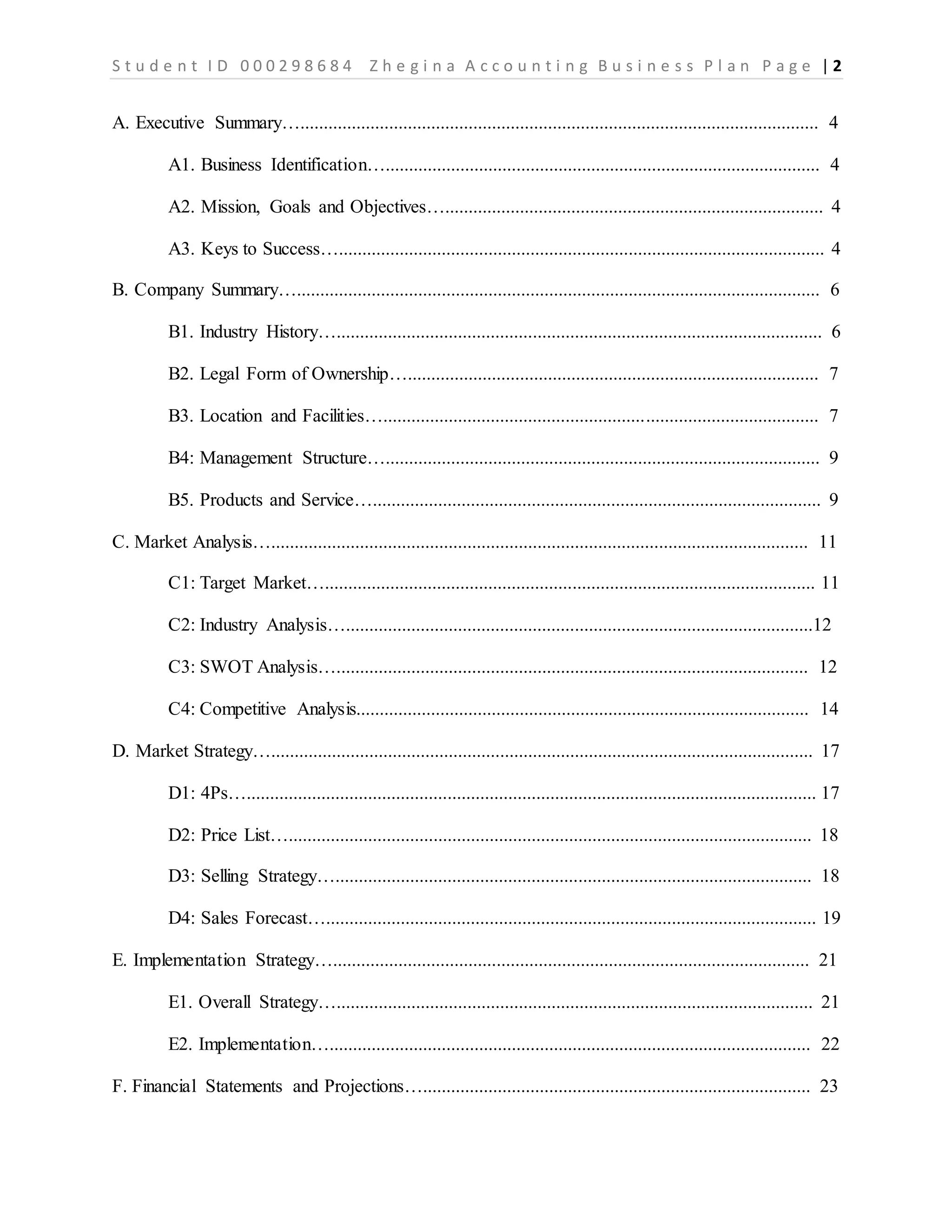 Accounting Capstone Written Project | DOCX