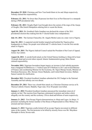 History Of Nigeria from 1900-2014 by Olaniyi Olaleye | PDF