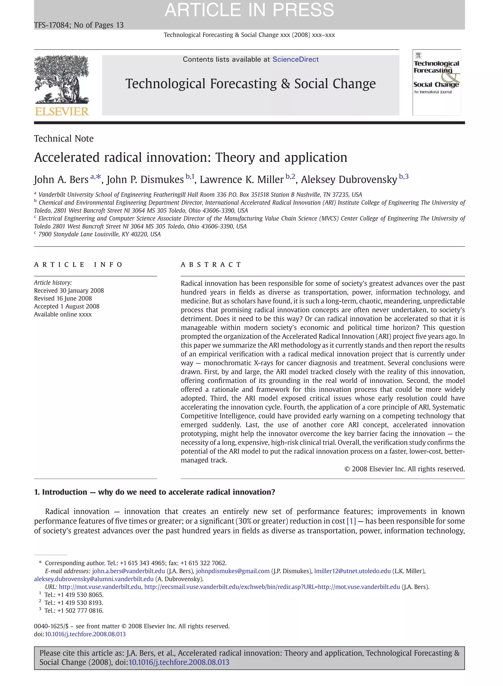 ARI - Theory and Application | PDF