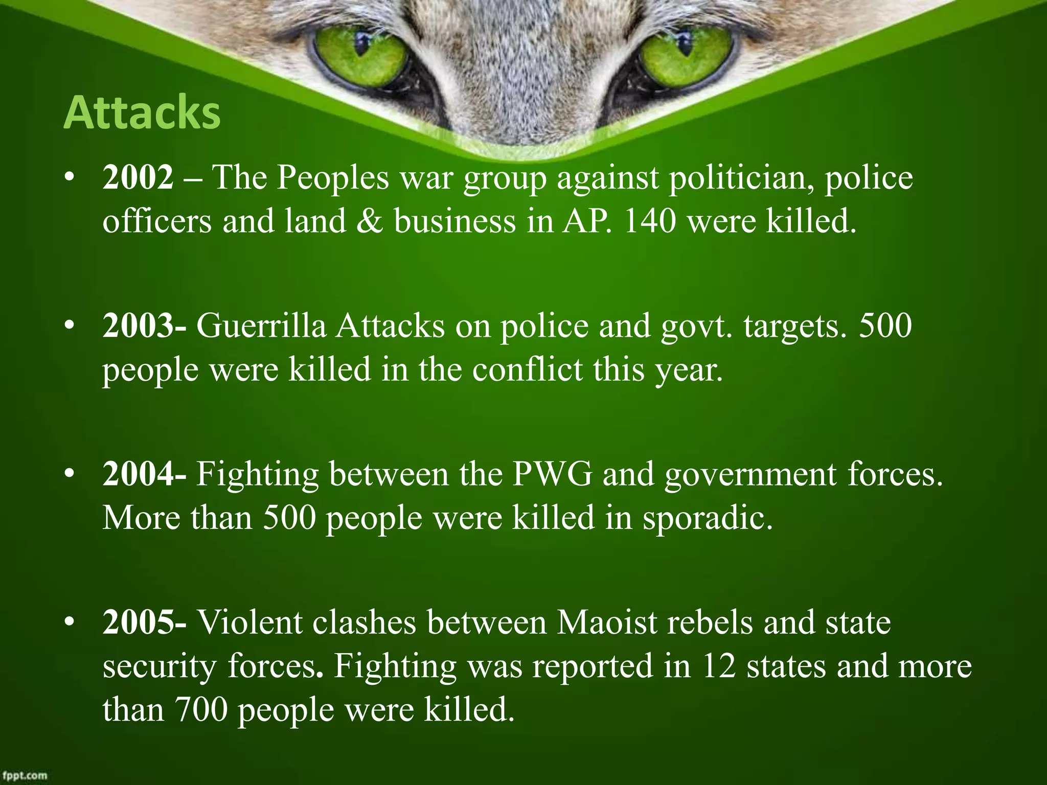 PPT On Naxalism & Maoist | PPTX