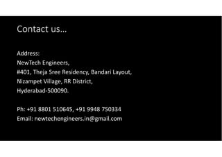 NewTech Engineers Profile | PPT