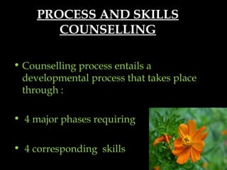 counselling PROCESS | PPT