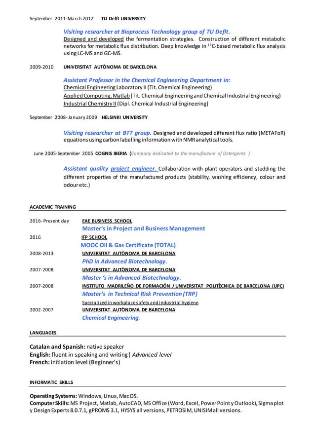 JOEL JORDÀ MURRIA_1 | DOCX | Professional School | Postgraduate Education