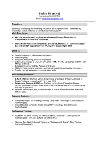 Resume | PDF