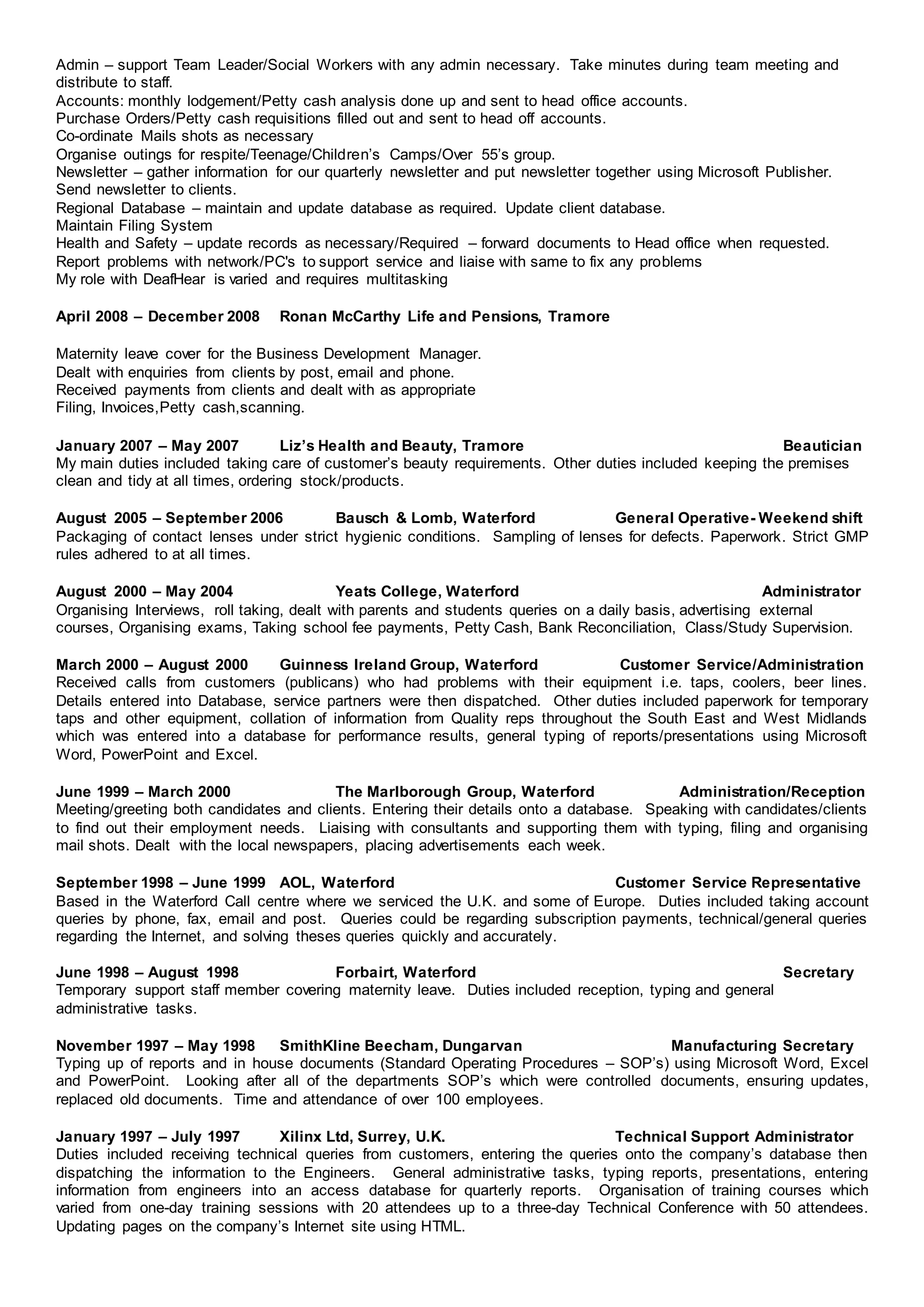 Janet Syms 16 CV | DOCX