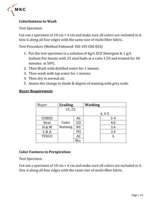 Industrial report on dyeing-finishing section MKCL | PDF