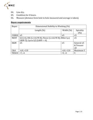 Industrial report on dyeing-finishing section MKCL | PDF