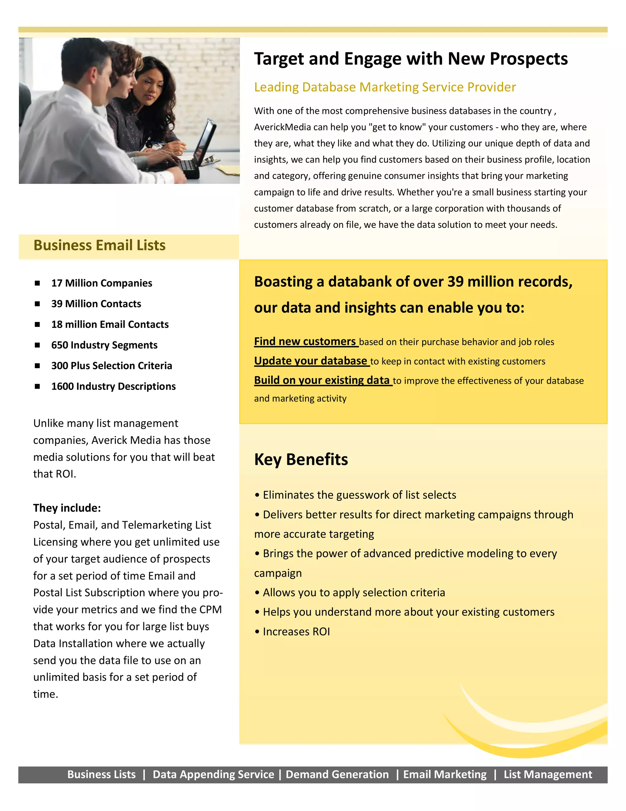 AverickMedia Brochure | PDF