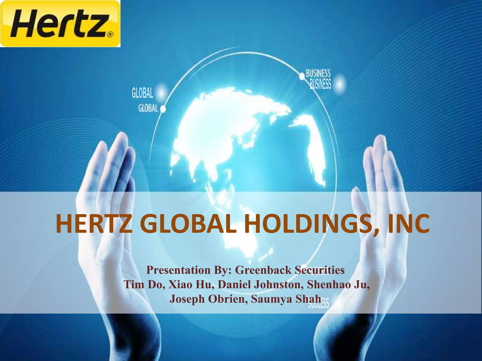 HTZ Final Presentation | PPTX