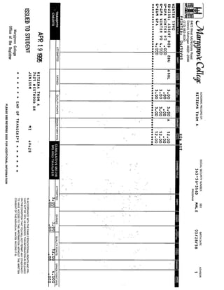 Thom Ritzema transcripts | PDF | College Education | Education