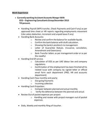 karim alaa CV | DOCX | Business Accounting & Finance | Business