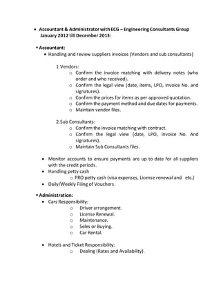 karim alaa CV | DOCX | Business Accounting & Finance | Business