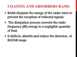 Radar Stealth Technology | PPTX