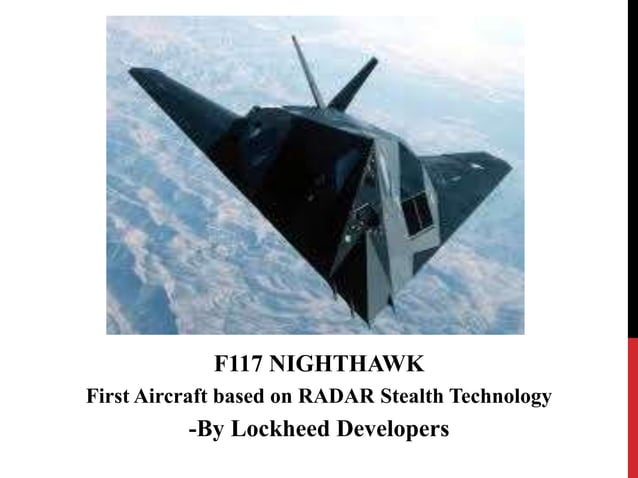 Radar Stealth Technology | PPT