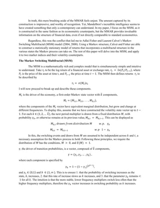 Matt Fagan MSM Analysis | PDF