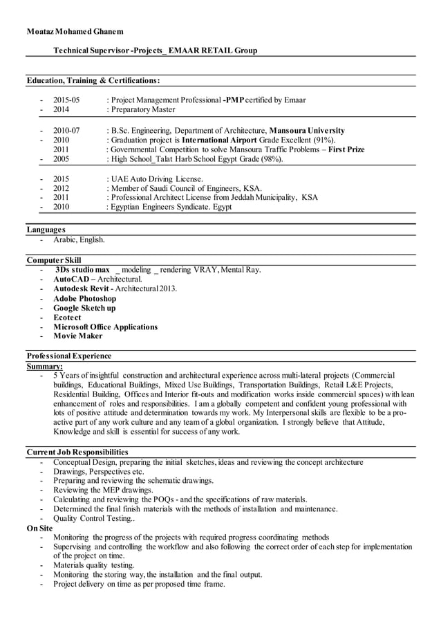 MOATAZ GHANEM - CV | DOCX